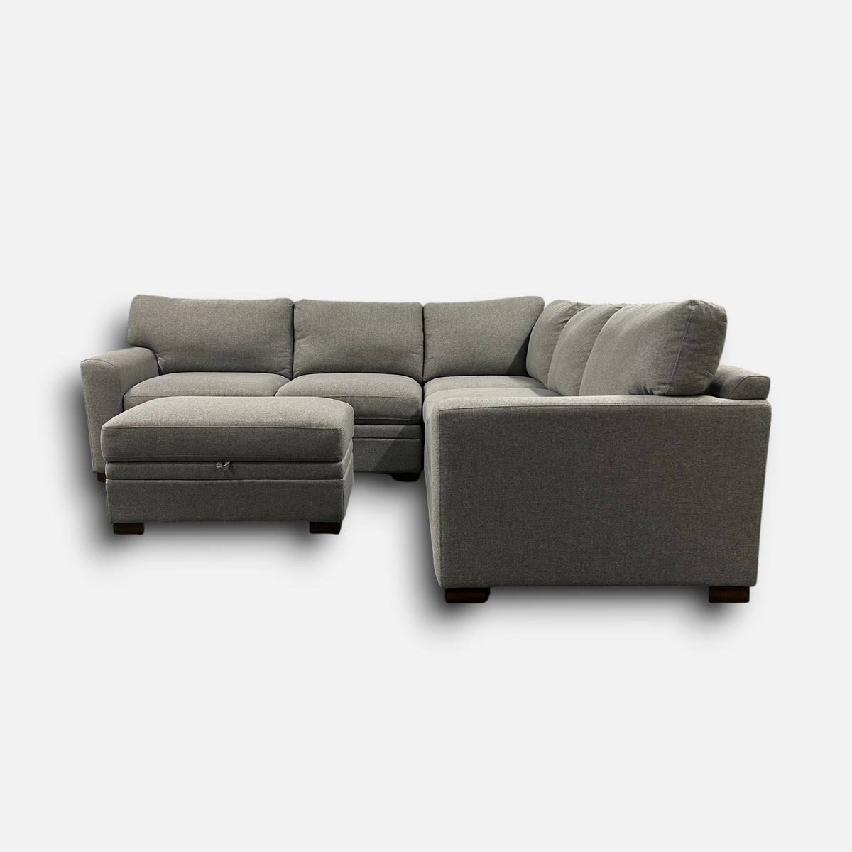 Thomasville Langdon Sectional with Storage Ottoman – Cole's Couches